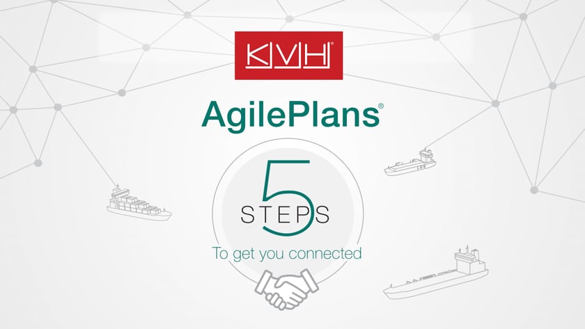 AgilePlans ONE - KVH Fleet maritime communications