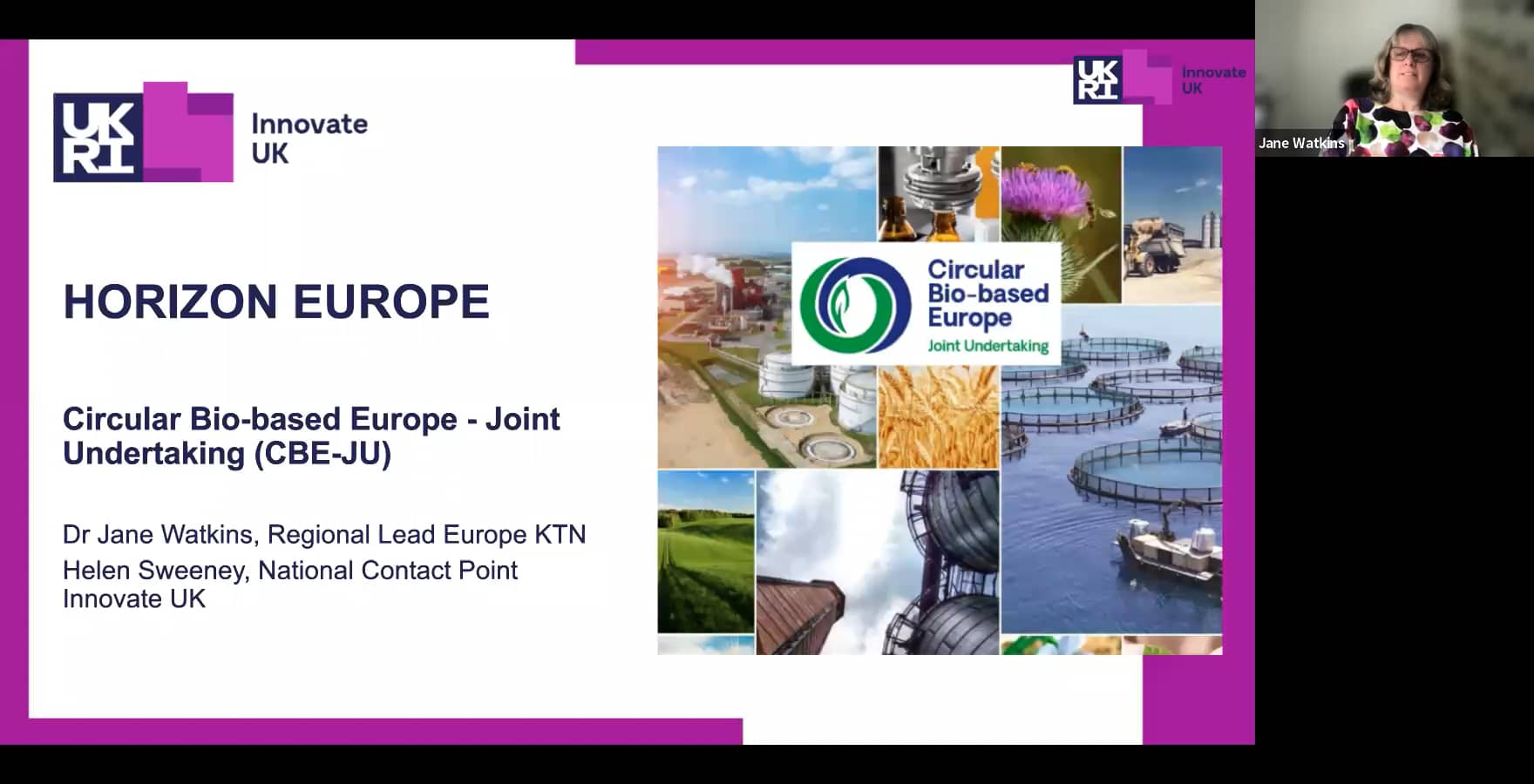 Horizon Europe - Circular Bio-Based Europe Joint Undertaking (CBE JU) on Vimeo