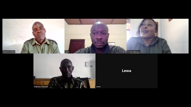 World Ranger Day Webinar with Lewa rangers 2022 on Vimeo