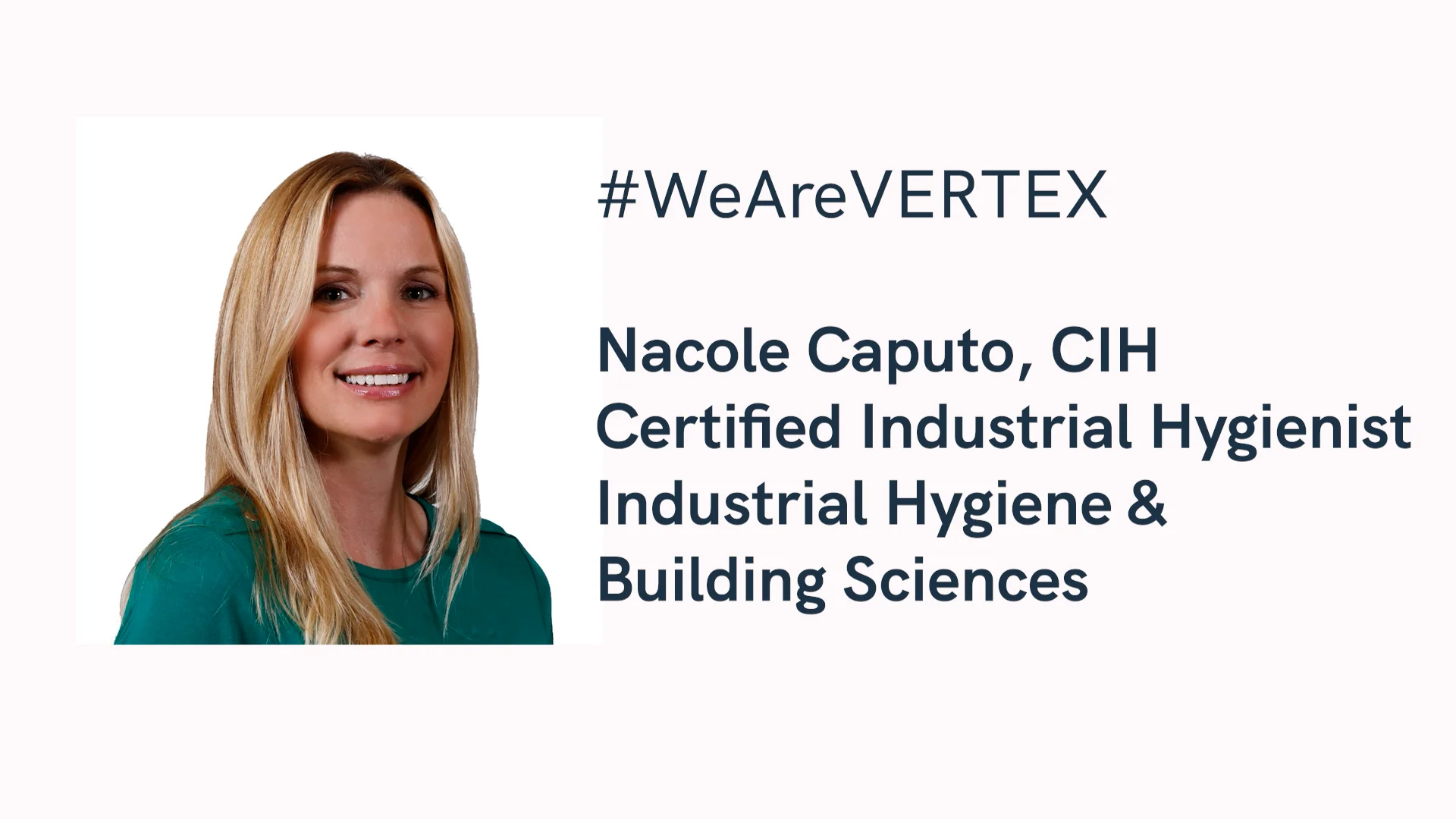 We are VERTEX - Nacole Caputo on Vimeo