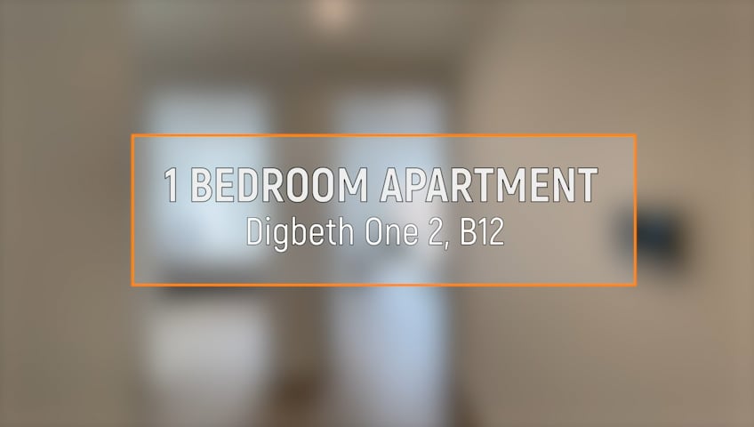 1 bedroom apartment - Digbeth One 2, B12 on Vimeo