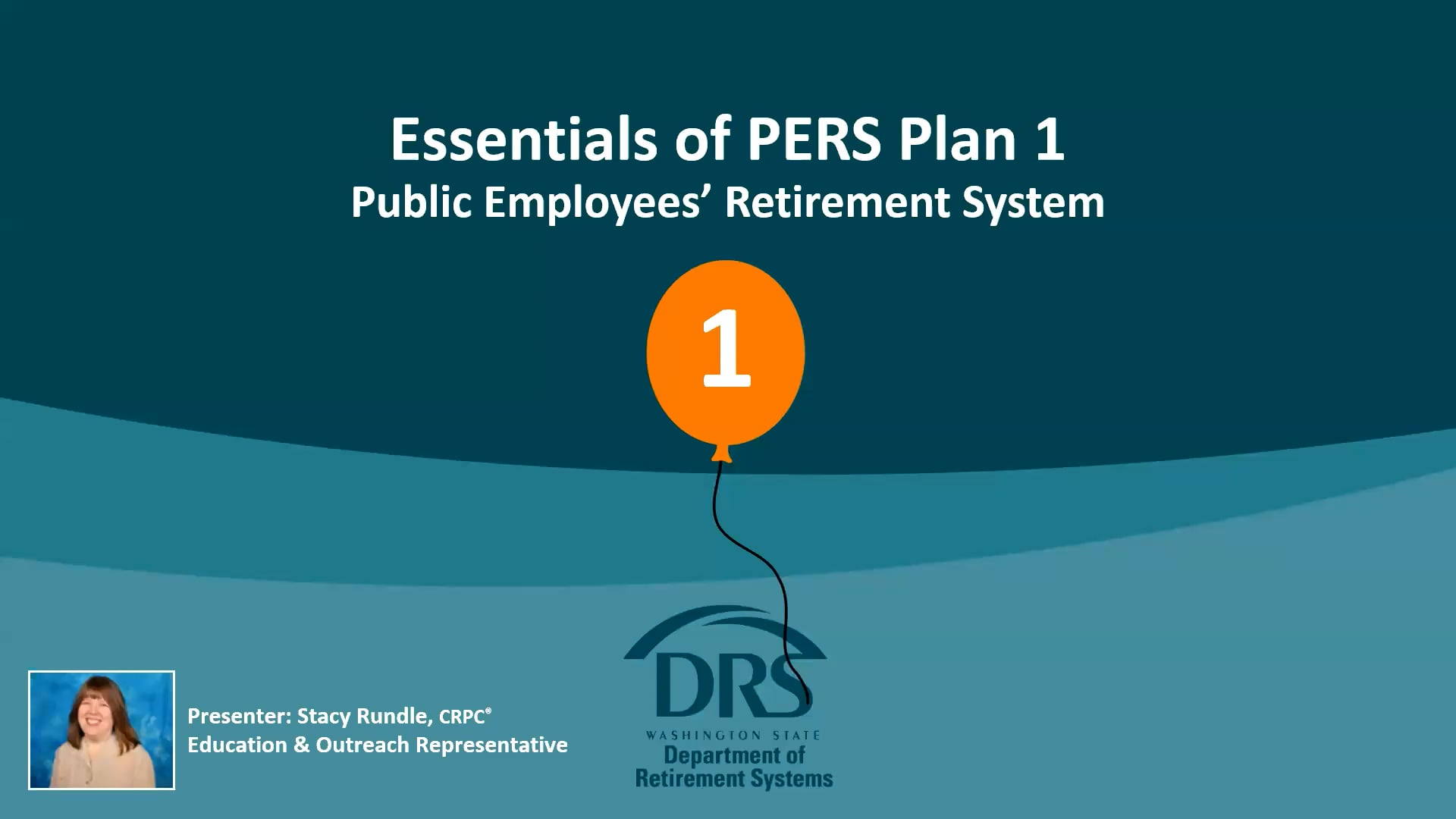 PERS Plan 1 Essentials on Vimeo