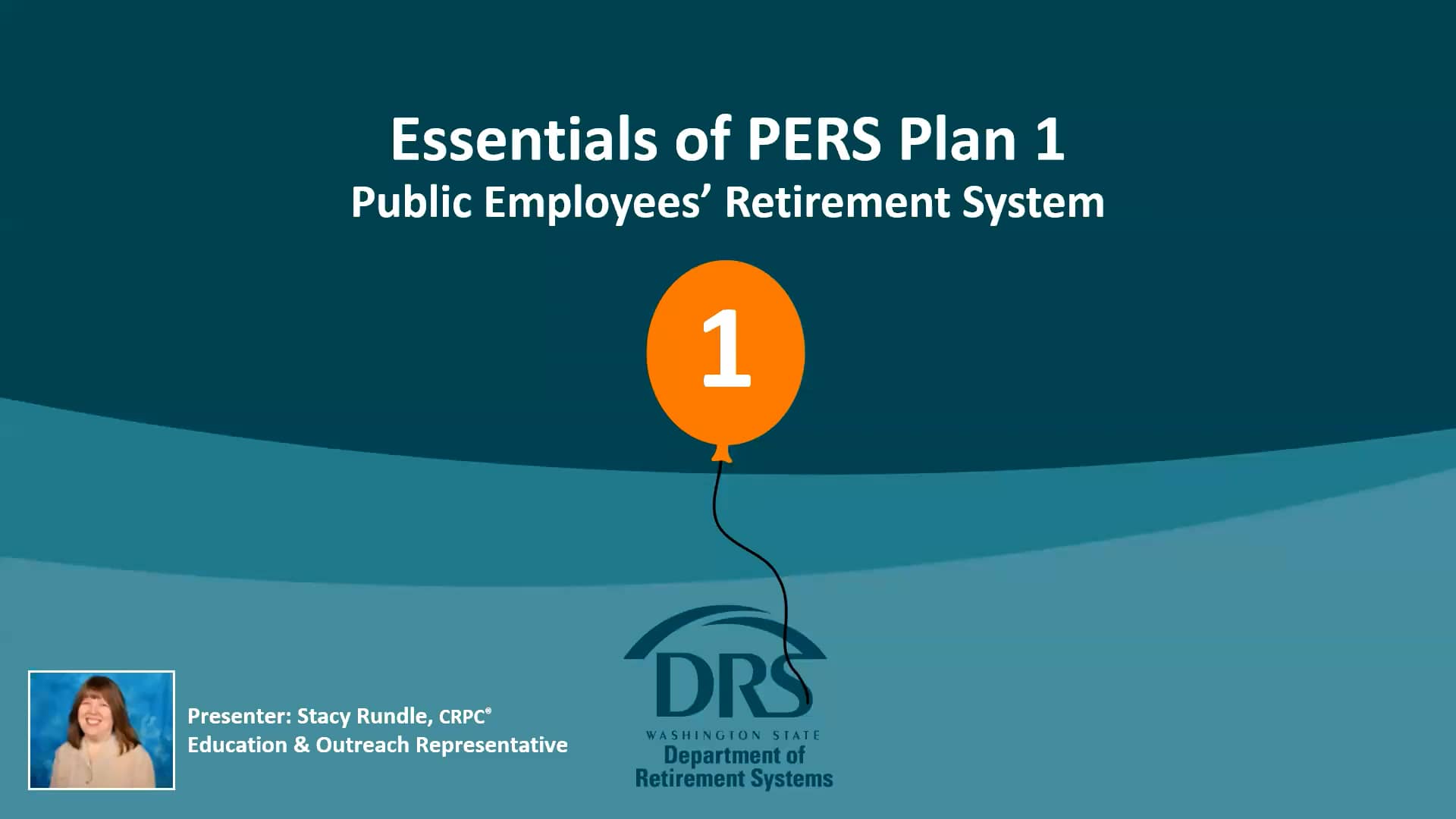 PERS Plan 1 Essentials on Vimeo