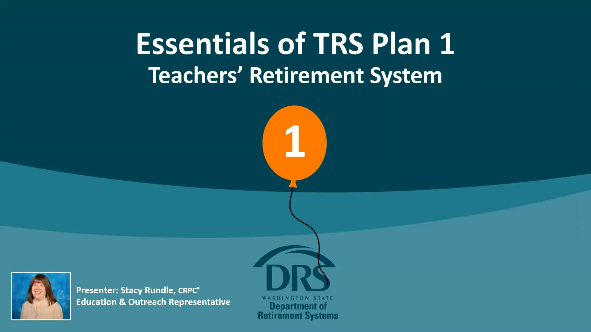 TRS Plan 1 Essentials on Vimeo