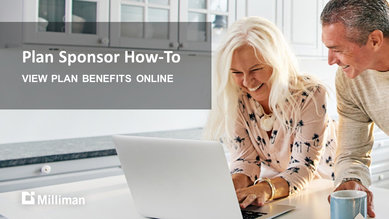 How-To: DB Plan Sponsor Web Demo - How-To: DB Plan Sponsor Web Demo on ...