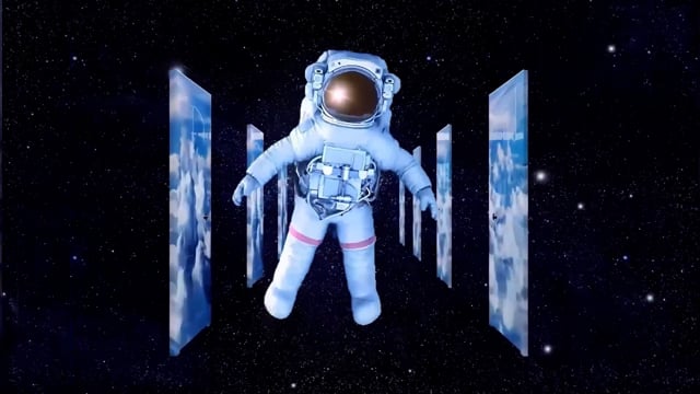 Astronaut, Traveling, Through Space. Free Stock Video - Pixabay