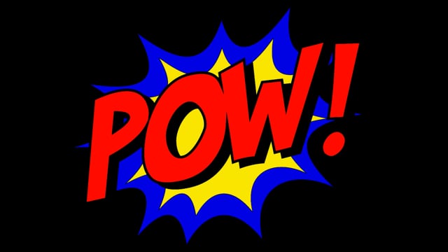 Comics, Pow, Kapow. Free Stock Video - Pixabay