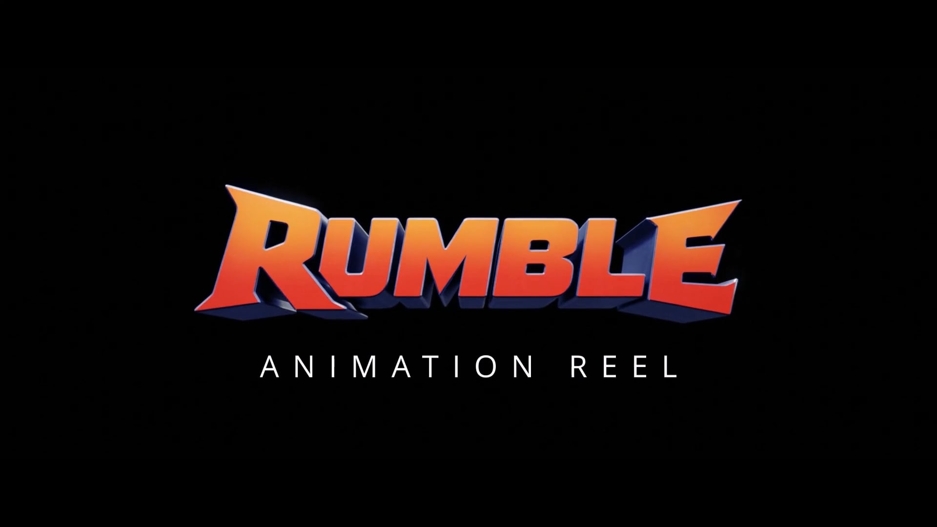 Rumble Animation Reel on Vimeo