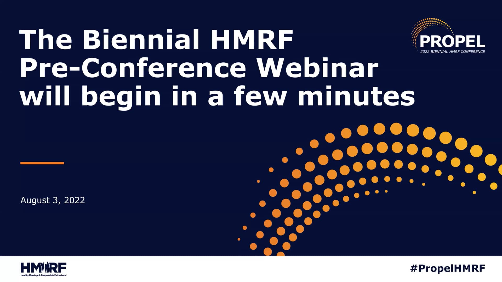 2022 Biennial HMRF Conference, Pre-Conference Webinar.mp4 on Vimeo