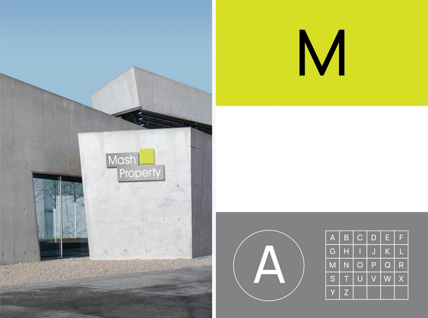 Mash Property | Outdoor Signage - Typeface on Vimeo