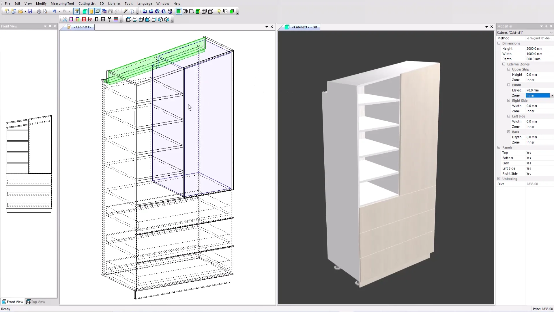 Design in PolyBoard - Cabinet mode introduction on Vimeo