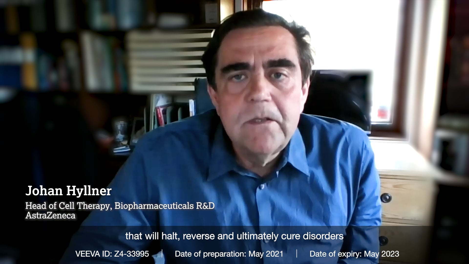 Cell Therapy_Johan Hyllner_comms(veeva) on Vimeo