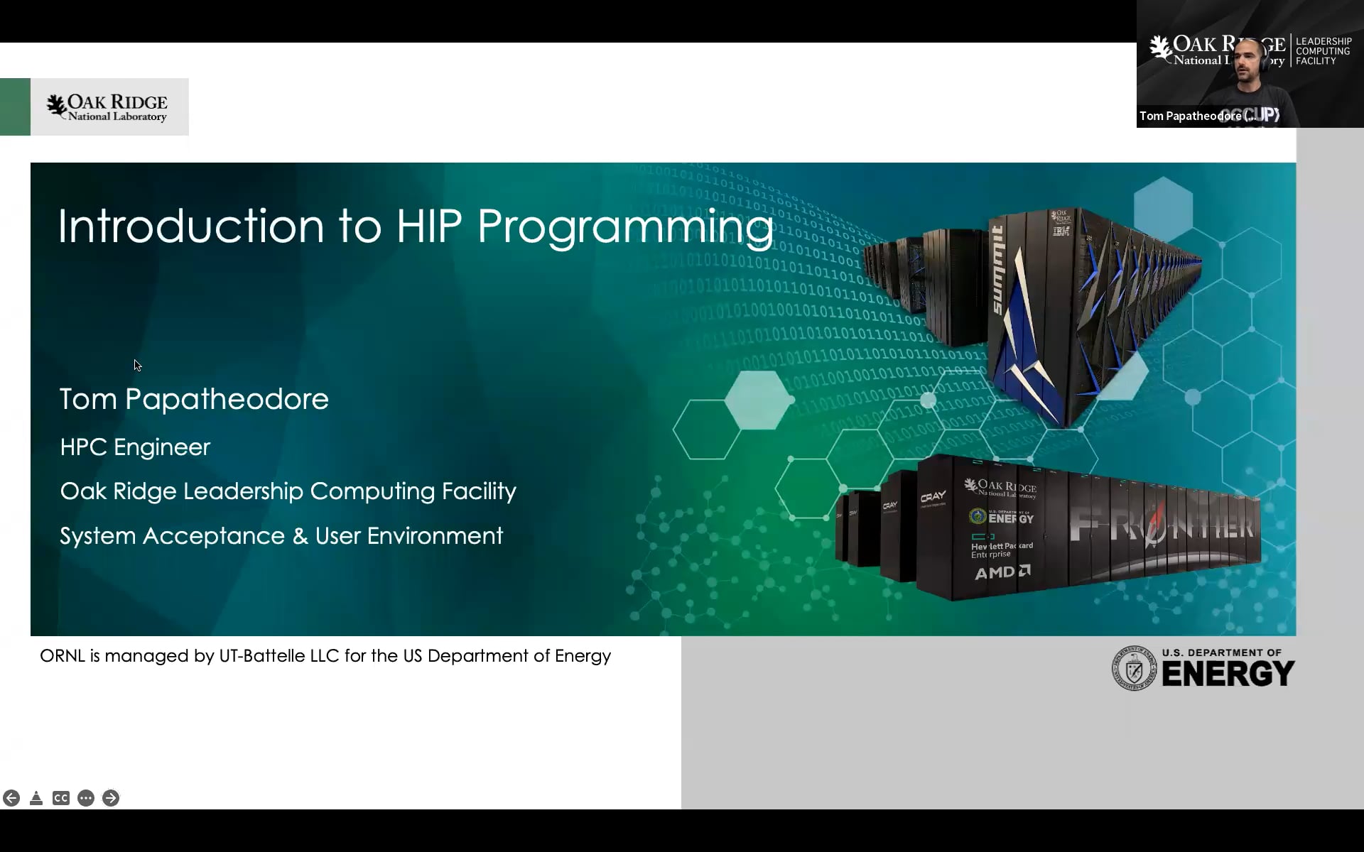 Introduction to HIP Programming on Vimeo