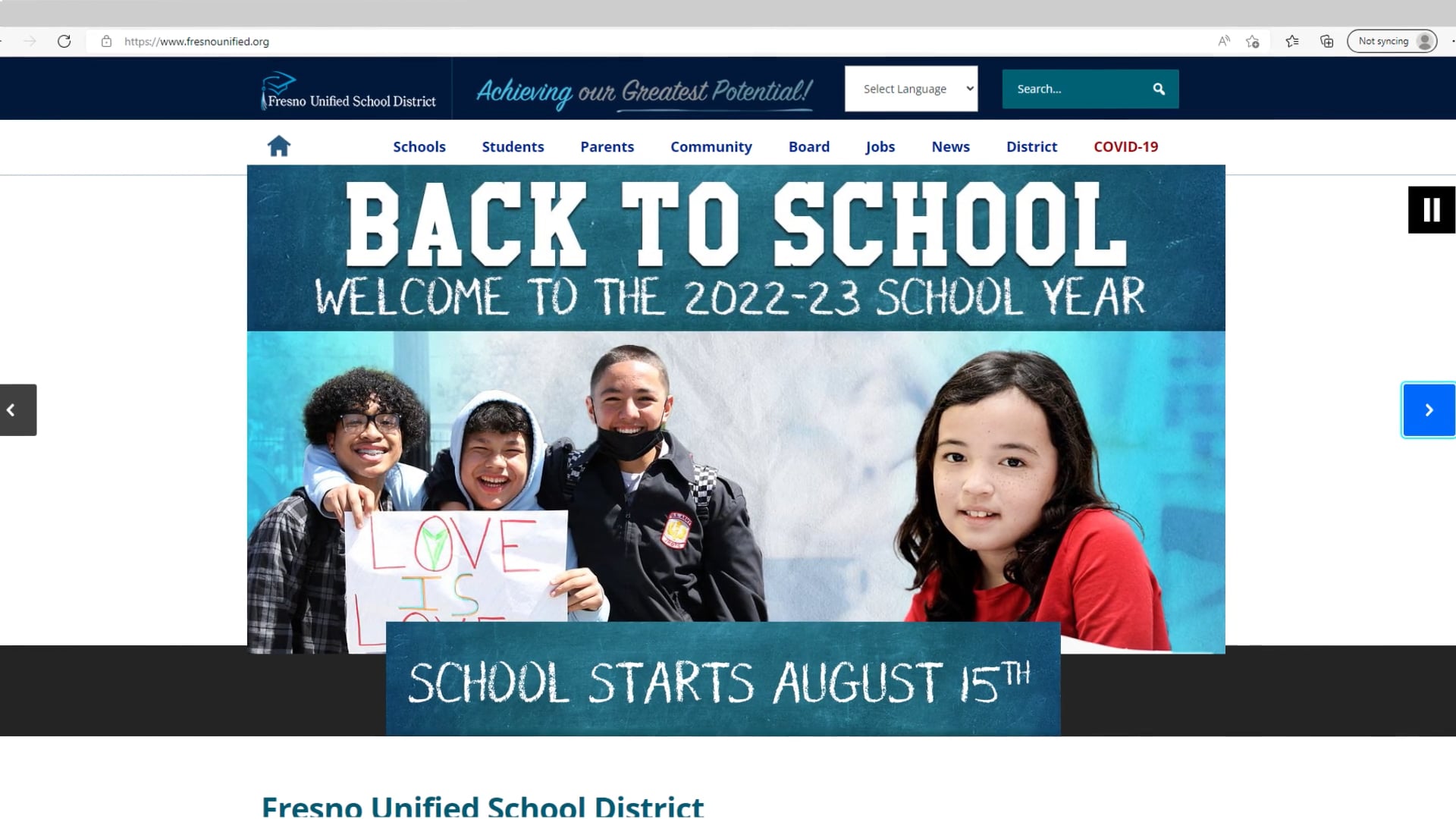 Back to School PSA 8-2022 on Vimeo