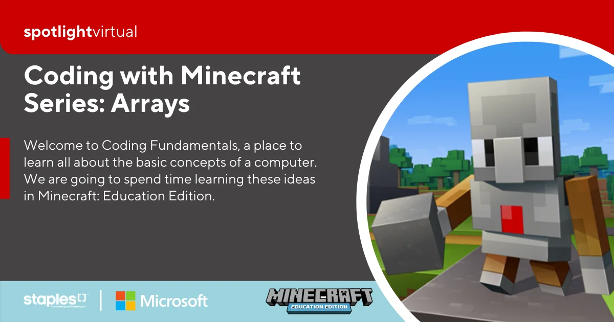 Coding with Minecraft - Arrays on Vimeo