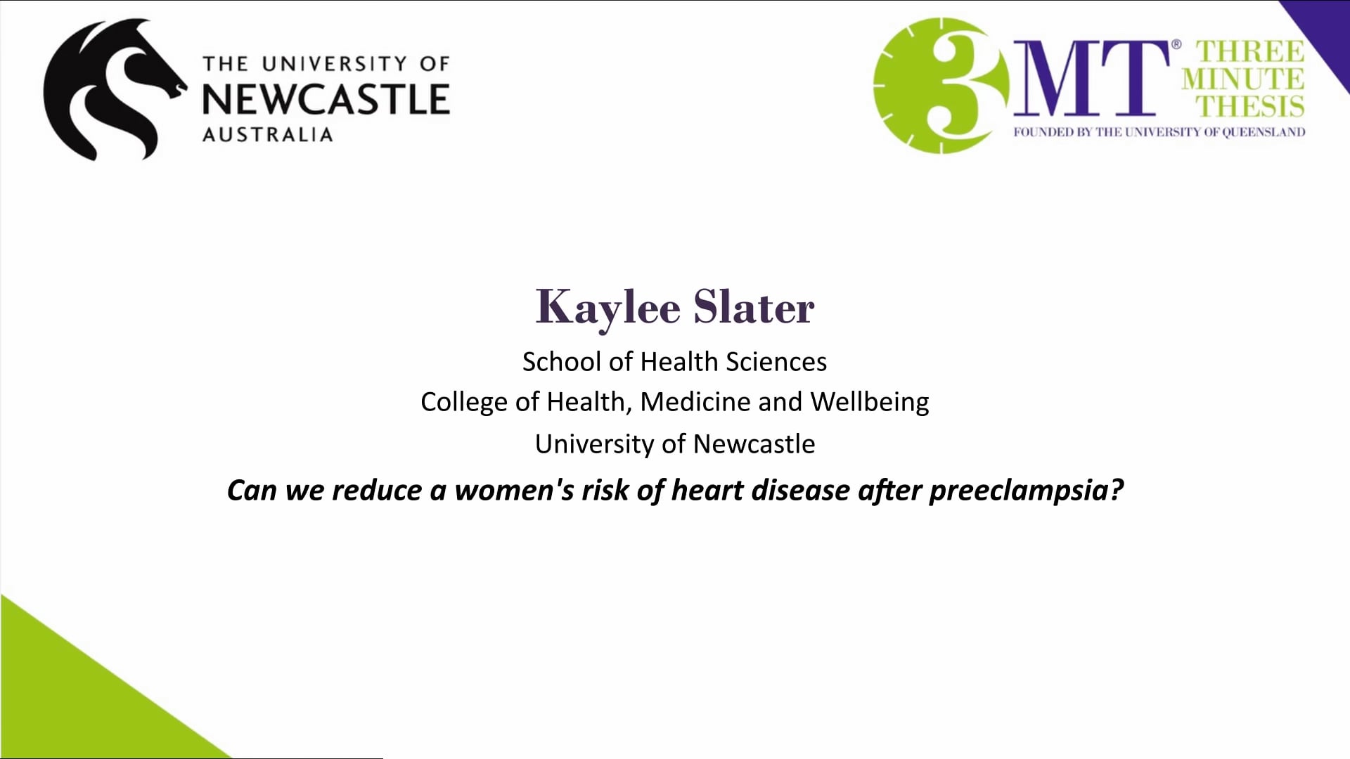 Kaylee Slater on Vimeo