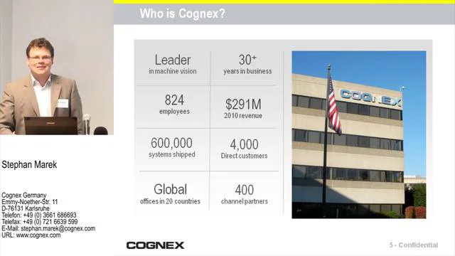 Introducing the DataMan 500 Cognex’s Revolutionary New ID Reader on Vimeo