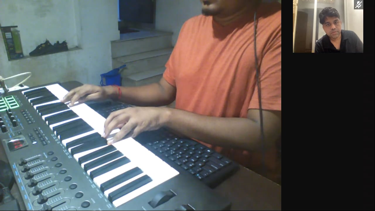 Beginner Carnatic Keyboard - Bmusician Classroom Recording #11937 ...