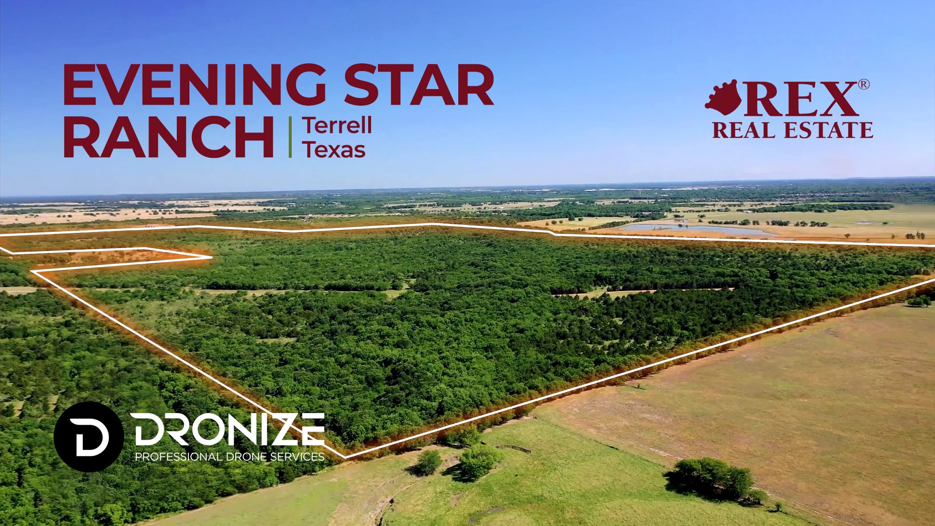 Evening Star Ranch | Terrell, TX | REX Real Estate | Dronize on Vimeo