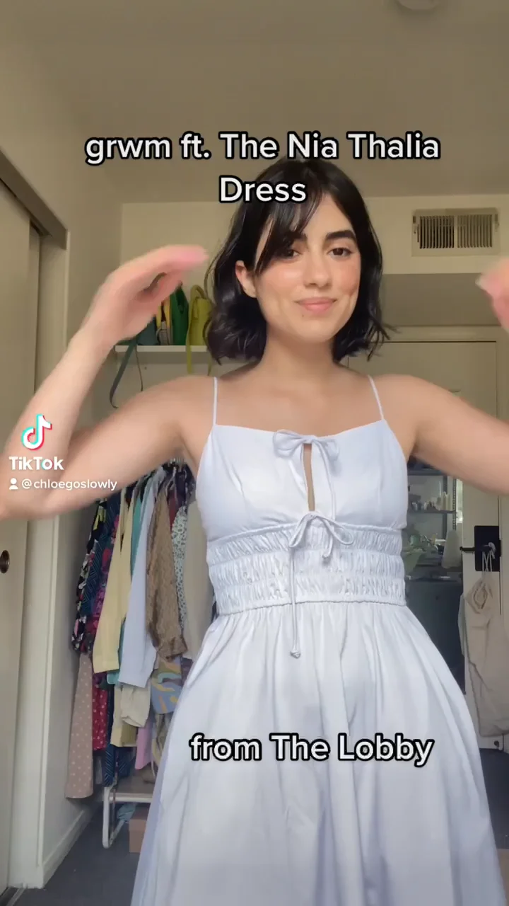 Thalia Dress - White Chloe Stowell on Vimeo