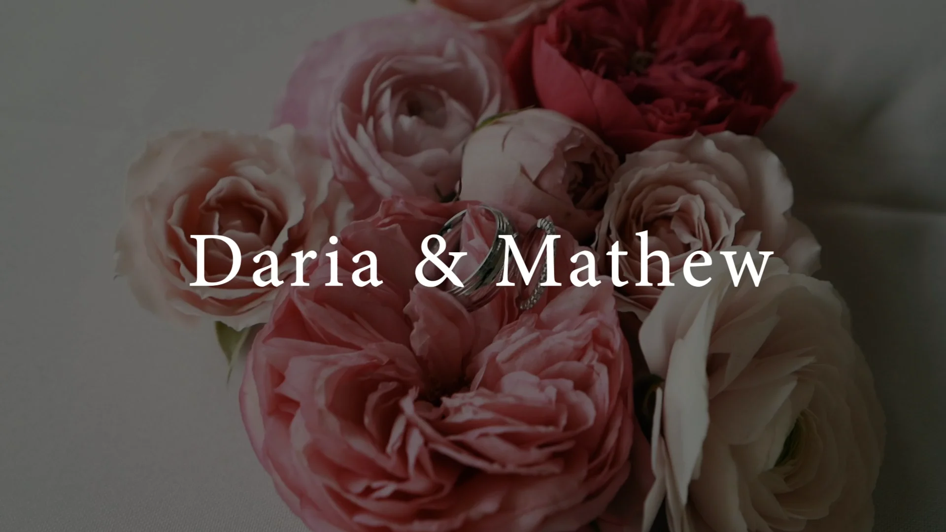 Daria & Matthew Wedding Highlight.mp4 on Vimeo