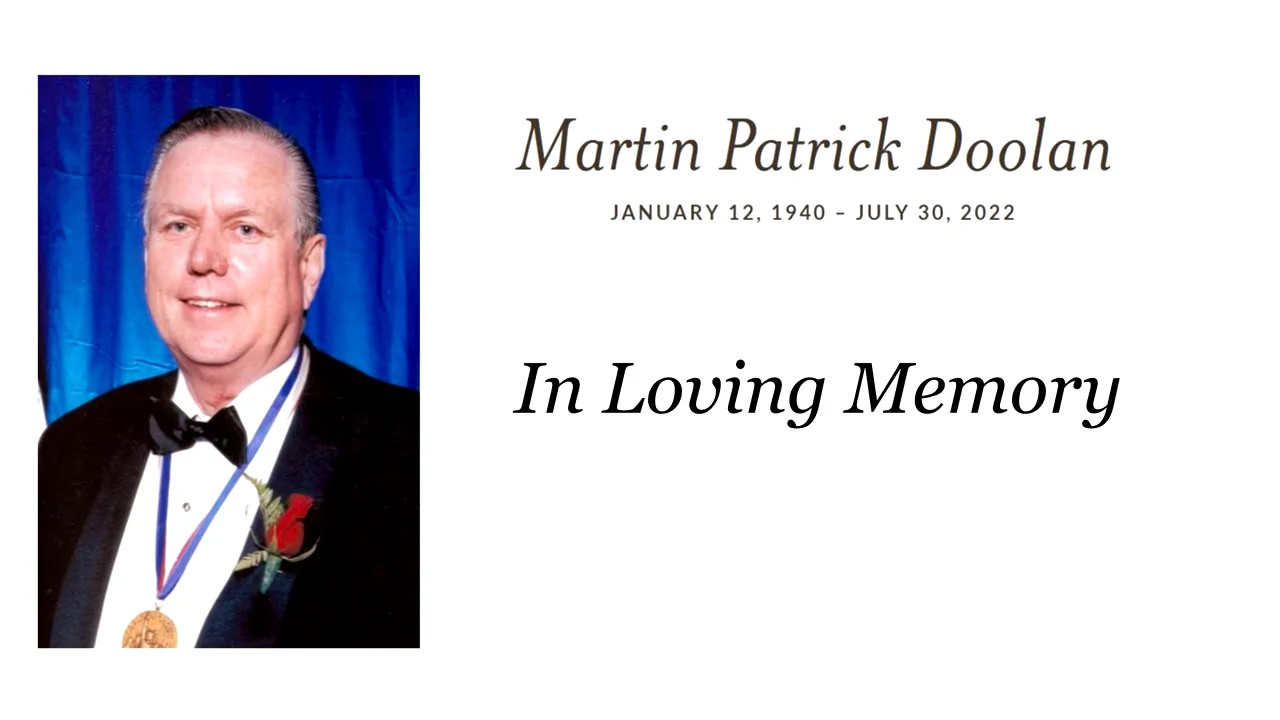 Martin Patrick Doolan Military Honors