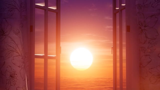 Sunset Window Sun - Free video on Pixabay