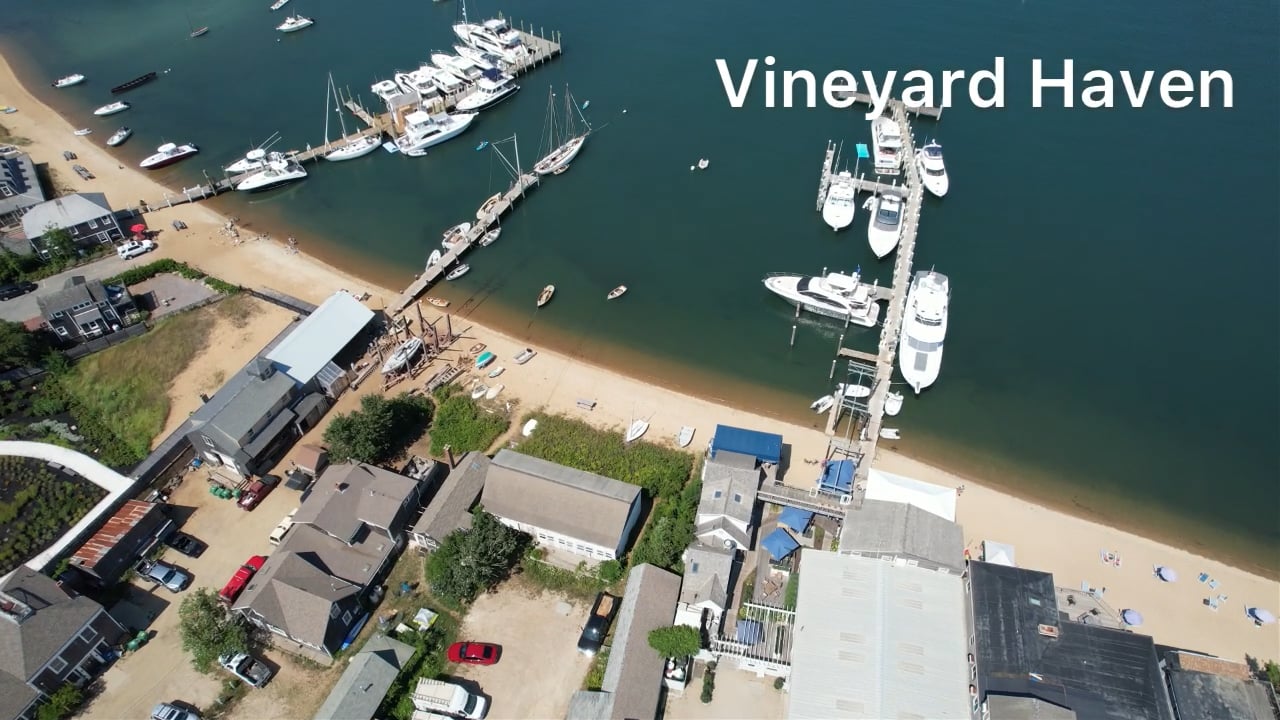 My Buzzards Bay - Vineyard Haven Aerial on Vimeo