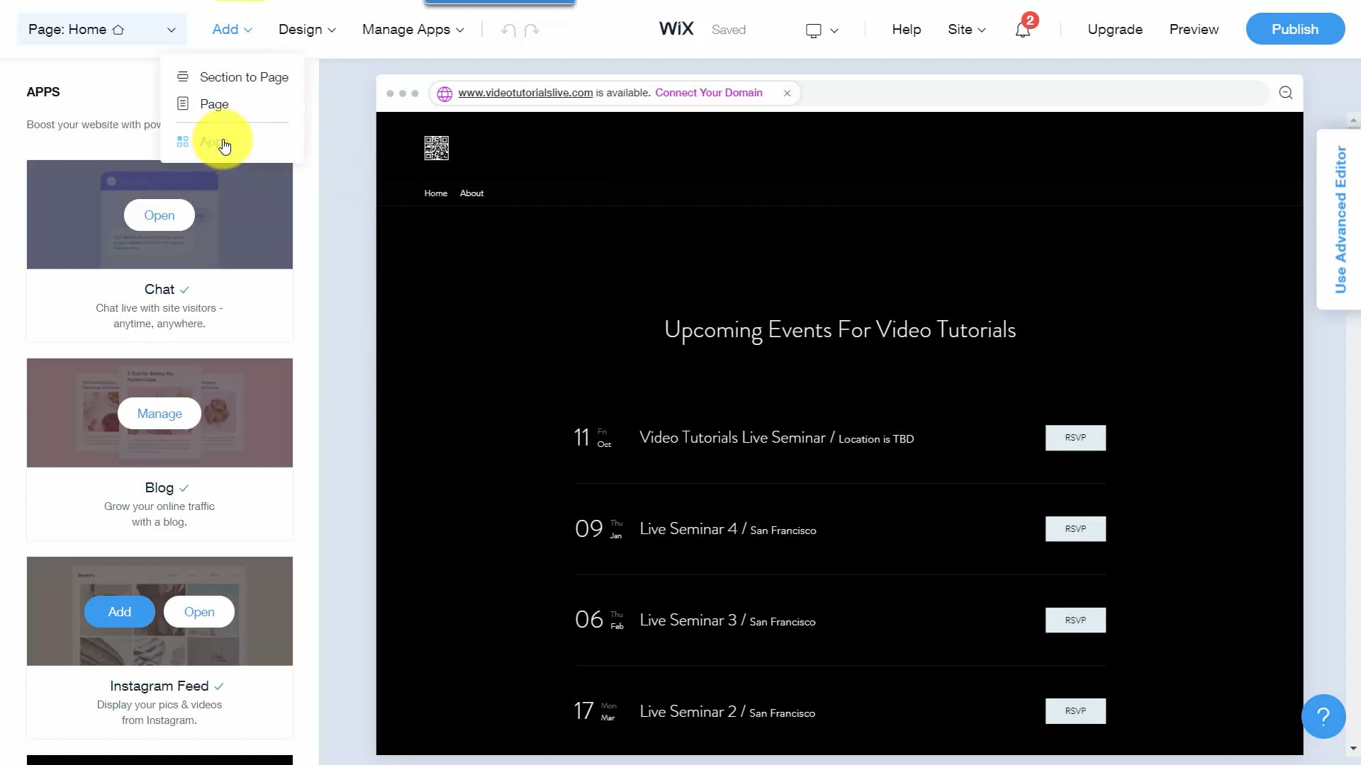 22 - Adding the Chat App on Vimeo
