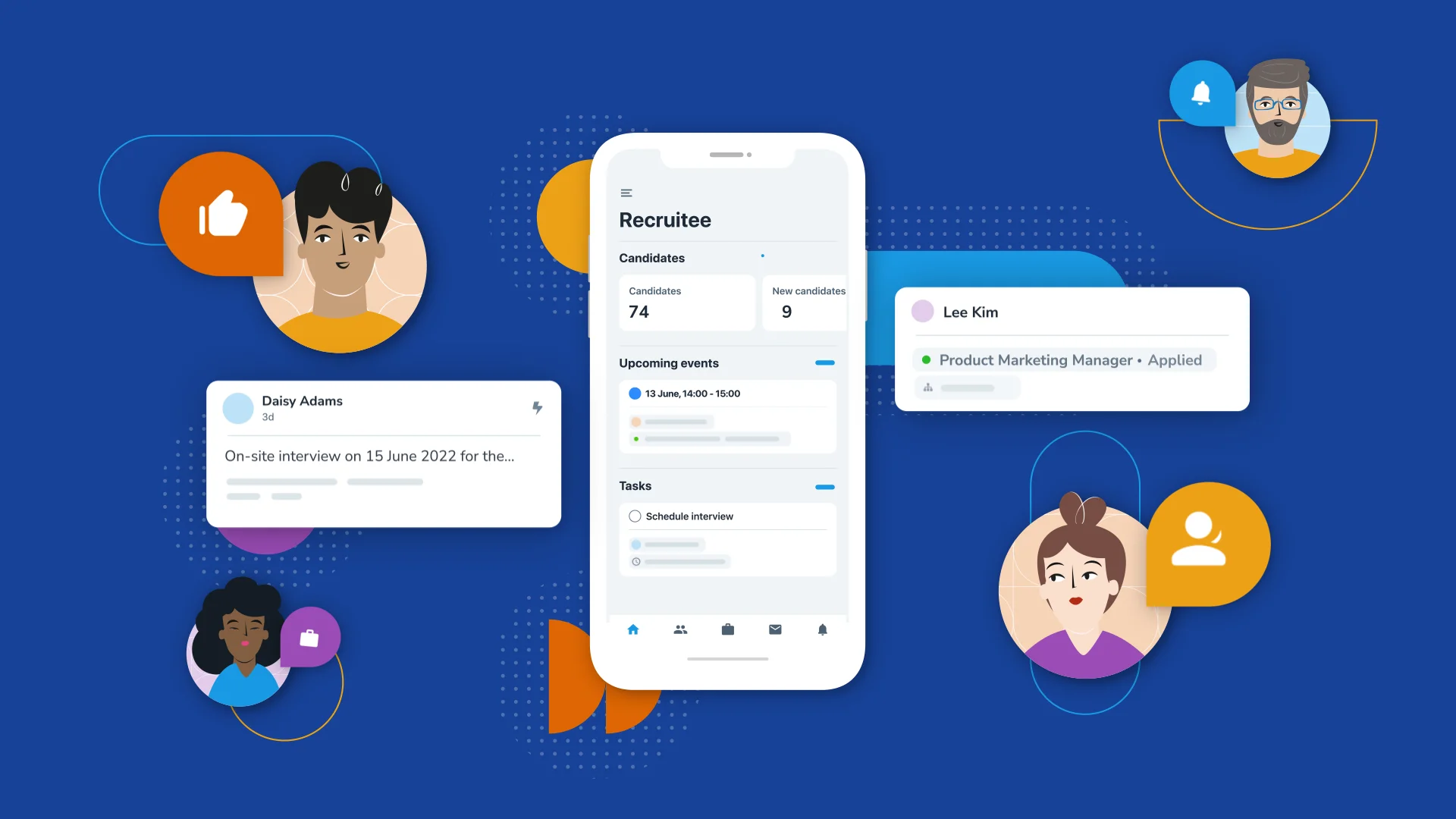 Recruitee - Mobile app - Explainer video
