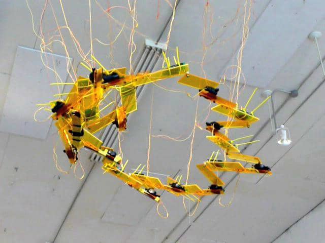 Kinetic Sculpture -- Meridith Pingree -- Yellow Star -- Art, Reactive ...