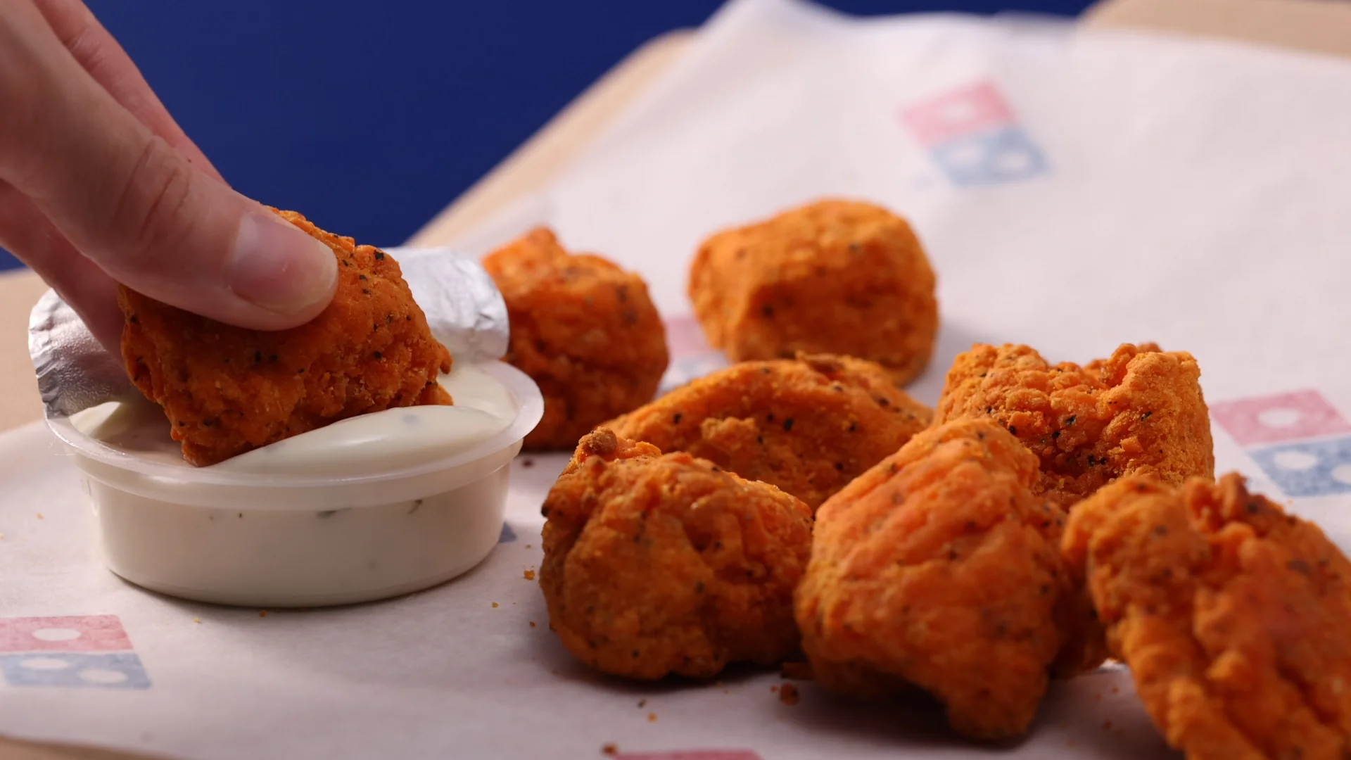 Domino's Pizza Chicken Kickers Dip on Vimeo