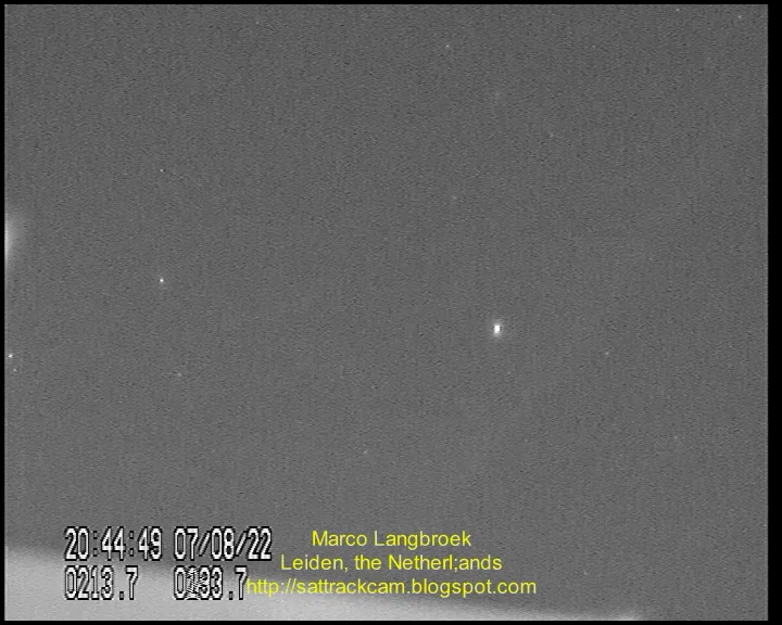 PRC space plane and CZ-2F upper stage, 7 Aug 2022 on Vimeo