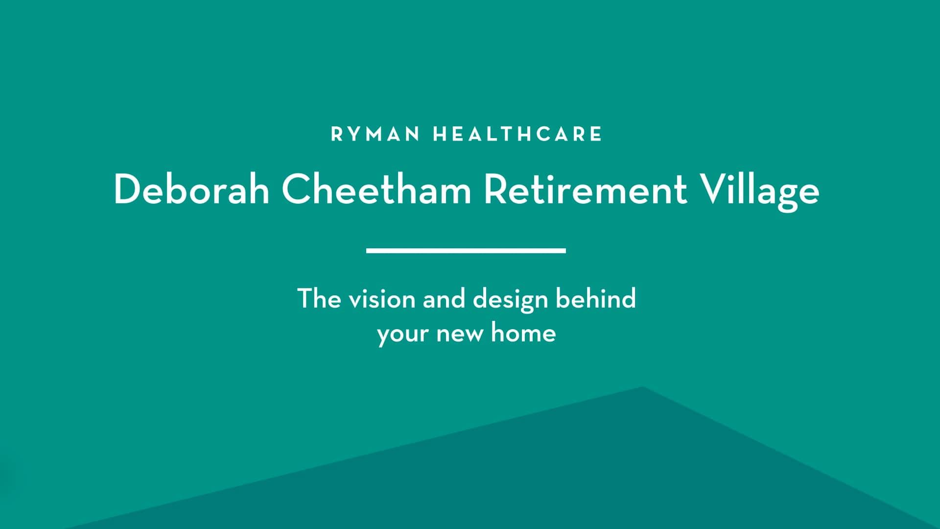 Deborah Cheetham Retirement Village - Village Walkthrough on Vimeo
