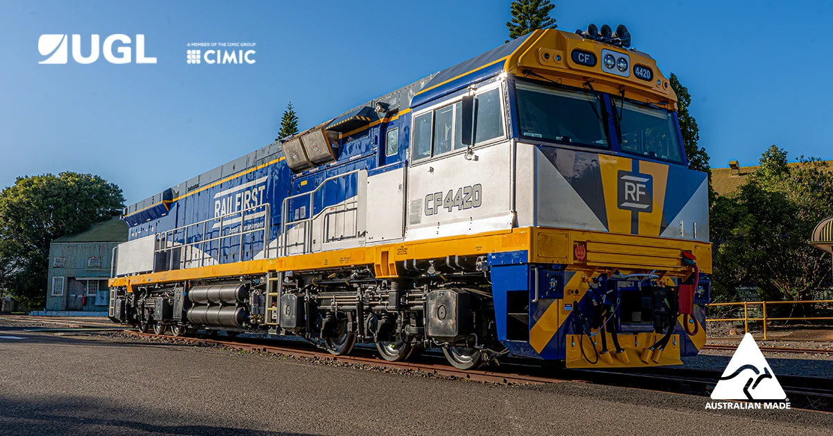 Rail First receive latest locomotive from UGL
