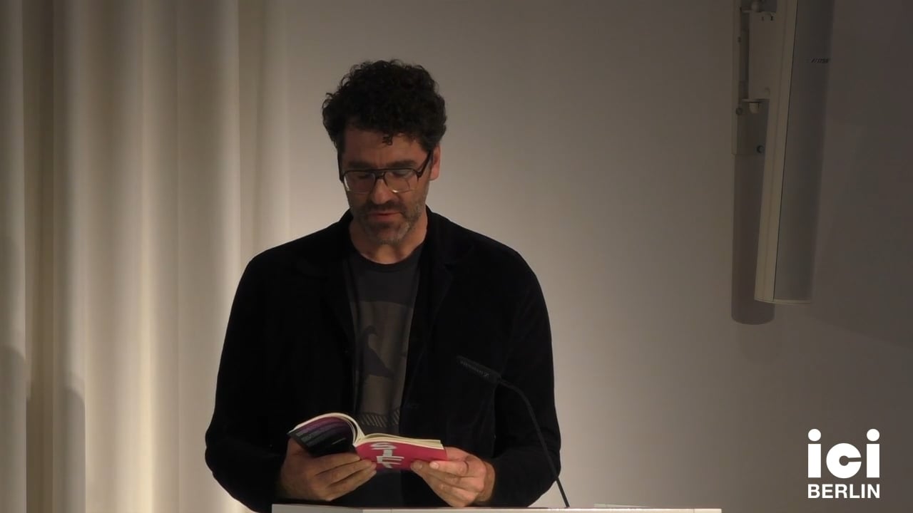 Poetry, Community, Translation - ICI Berlin