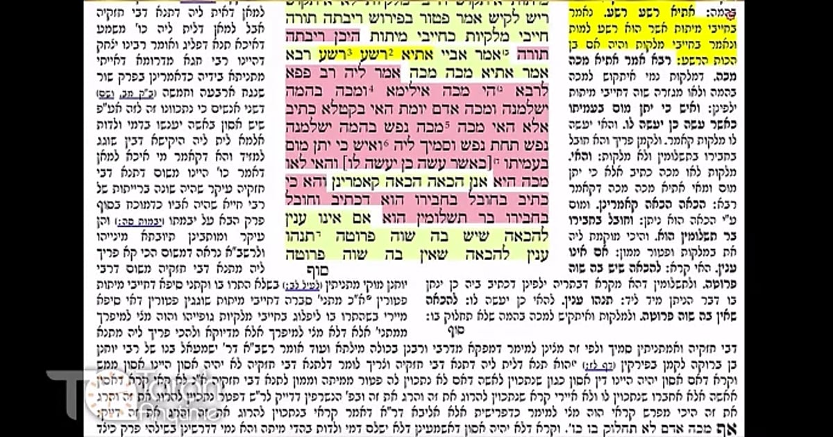 R' Shmuel Navon | DAF YOMI KETUBOT DAF 35