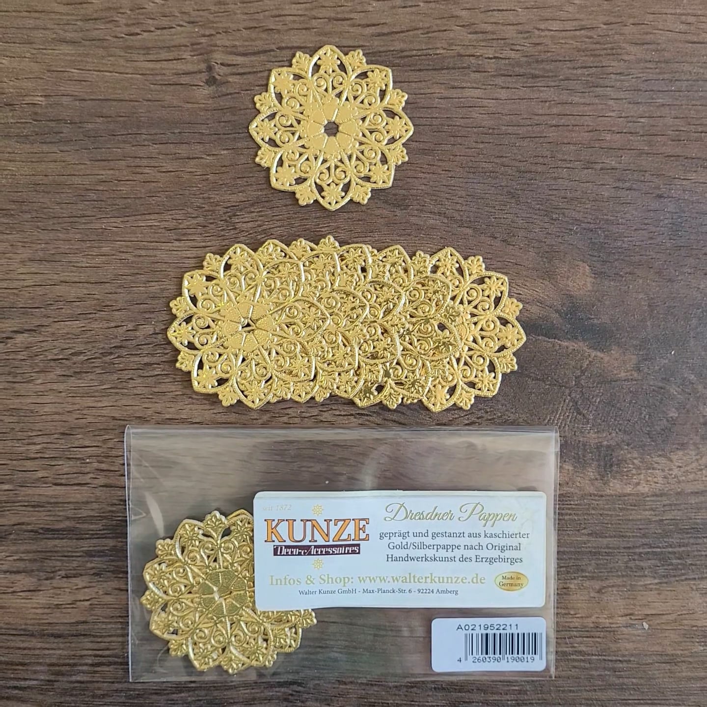 02195221 Ornament Kerzenmanschette 10er Set aus Dresdner Pappe on Vimeo