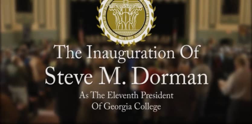 Dr. Steve Dorman Inauguration on Vimeo