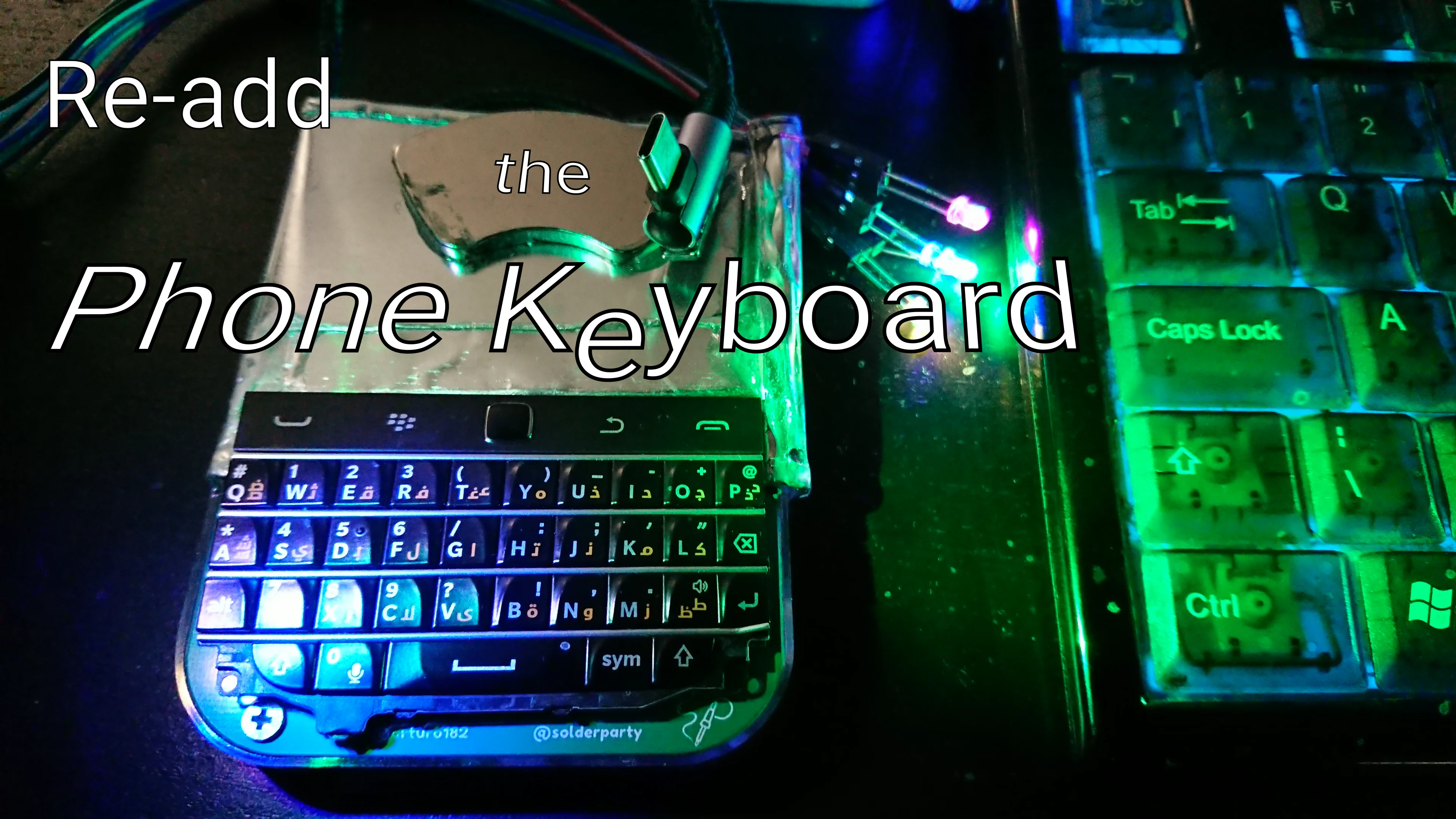 Make a slide out keyboard for your phone on Vimeo
