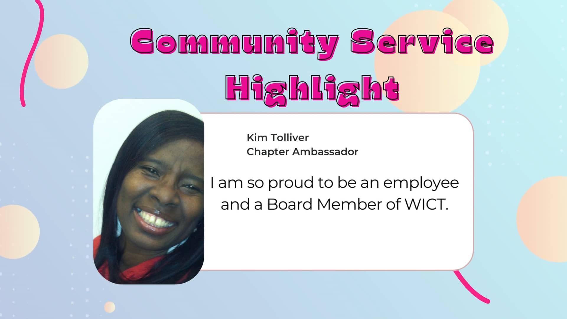 Community Service Highlight on Vimeo