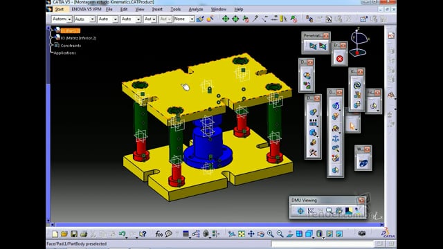 Curso Catia V5 Kinematics | Render Cursos Online
