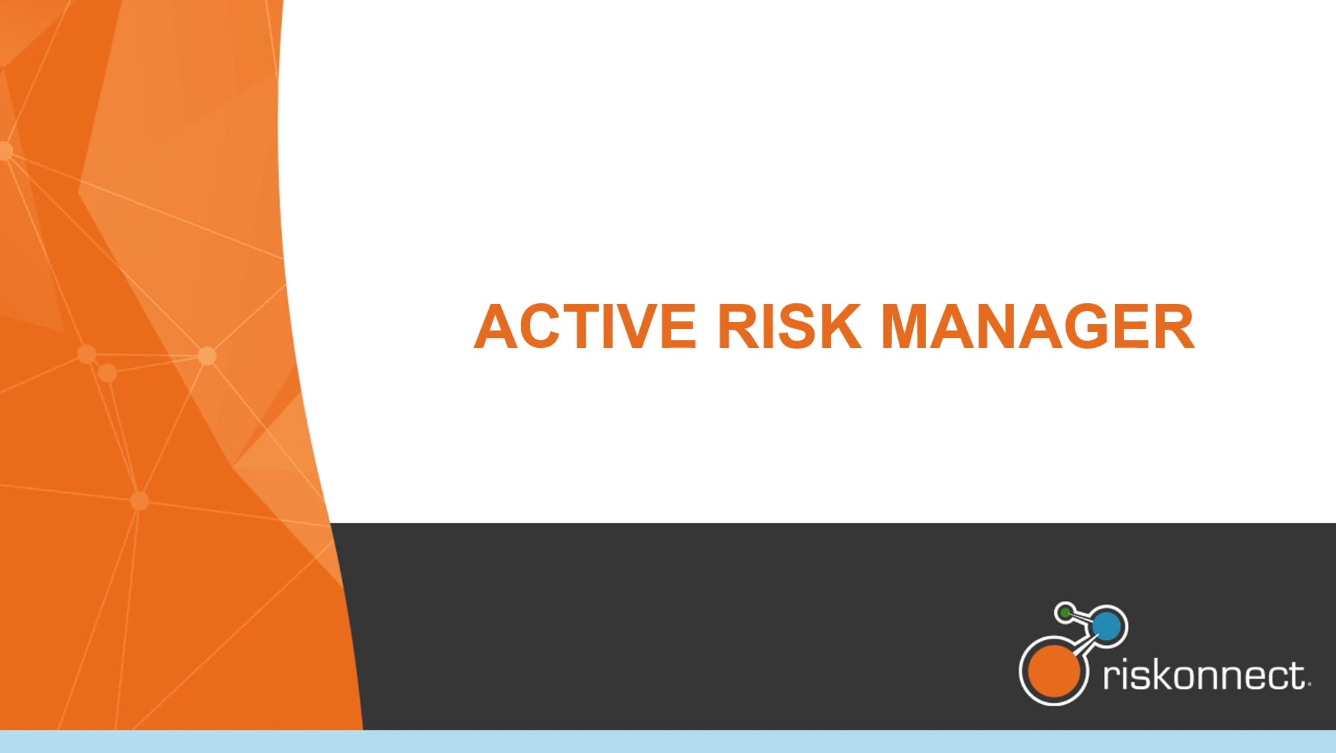 SMD | Riskonnect's: Active Risk Manager Overview on Vimeo