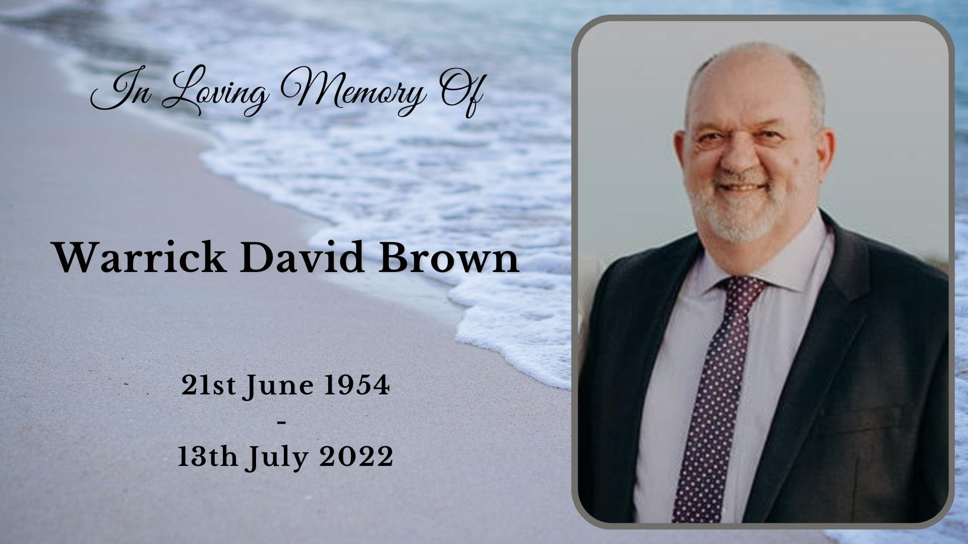 Warrick David Brown on Vimeo