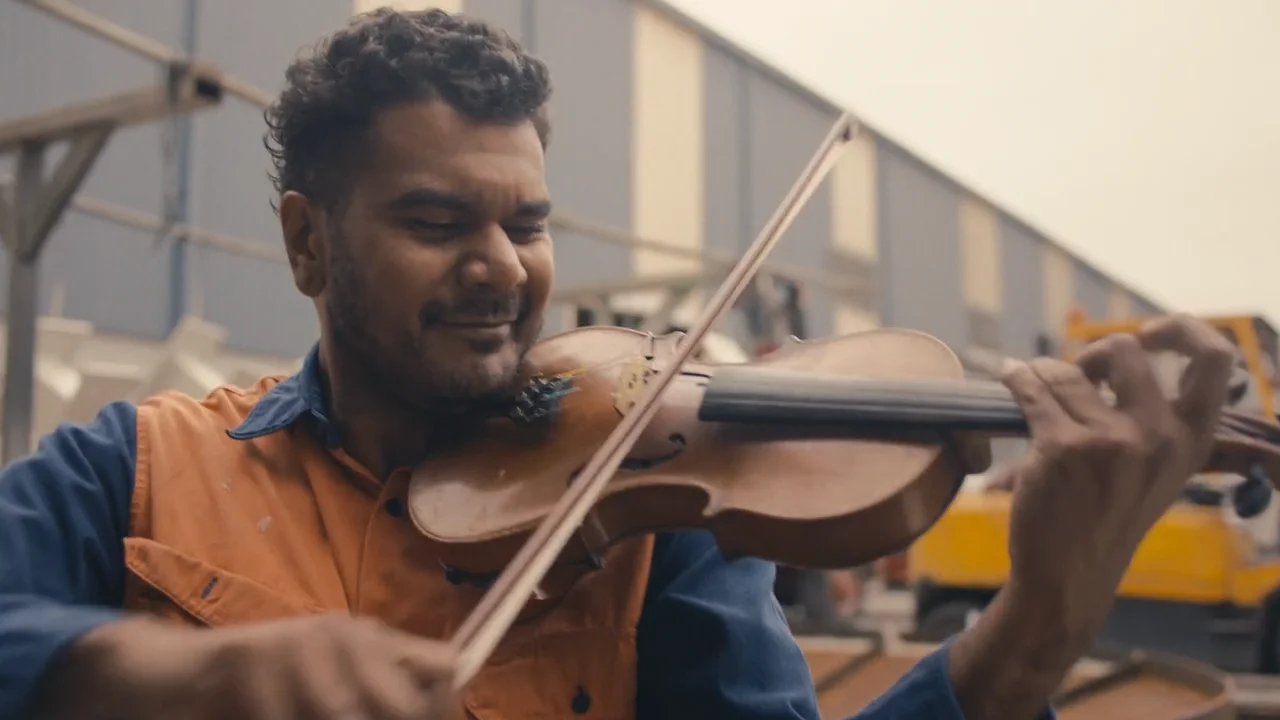 OPTUS - The Violinist on Vimeo