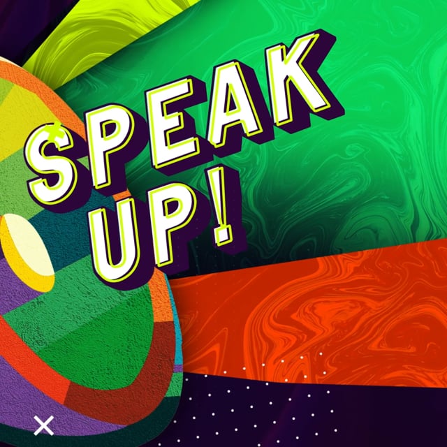 Sermon Series: Speak Up - Church Visuals