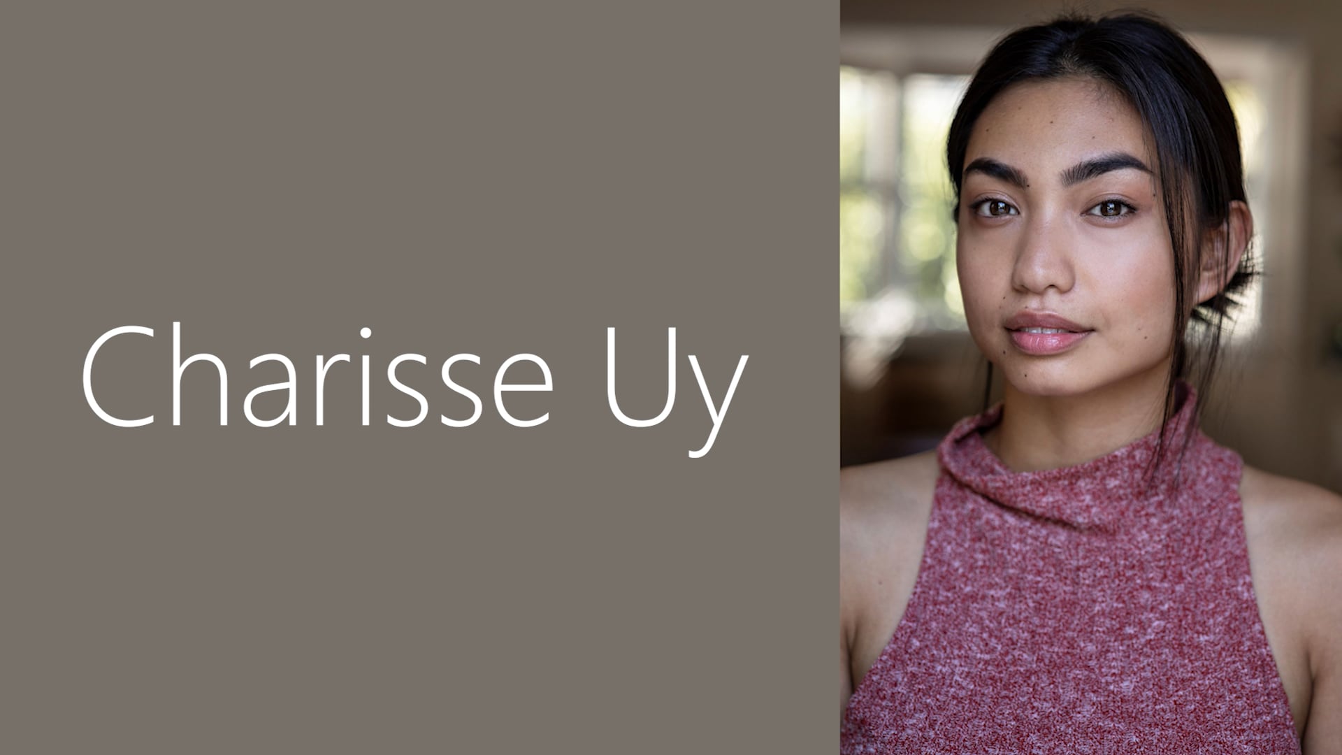 Charisse Uy - Showreel.mp4 on Vimeo