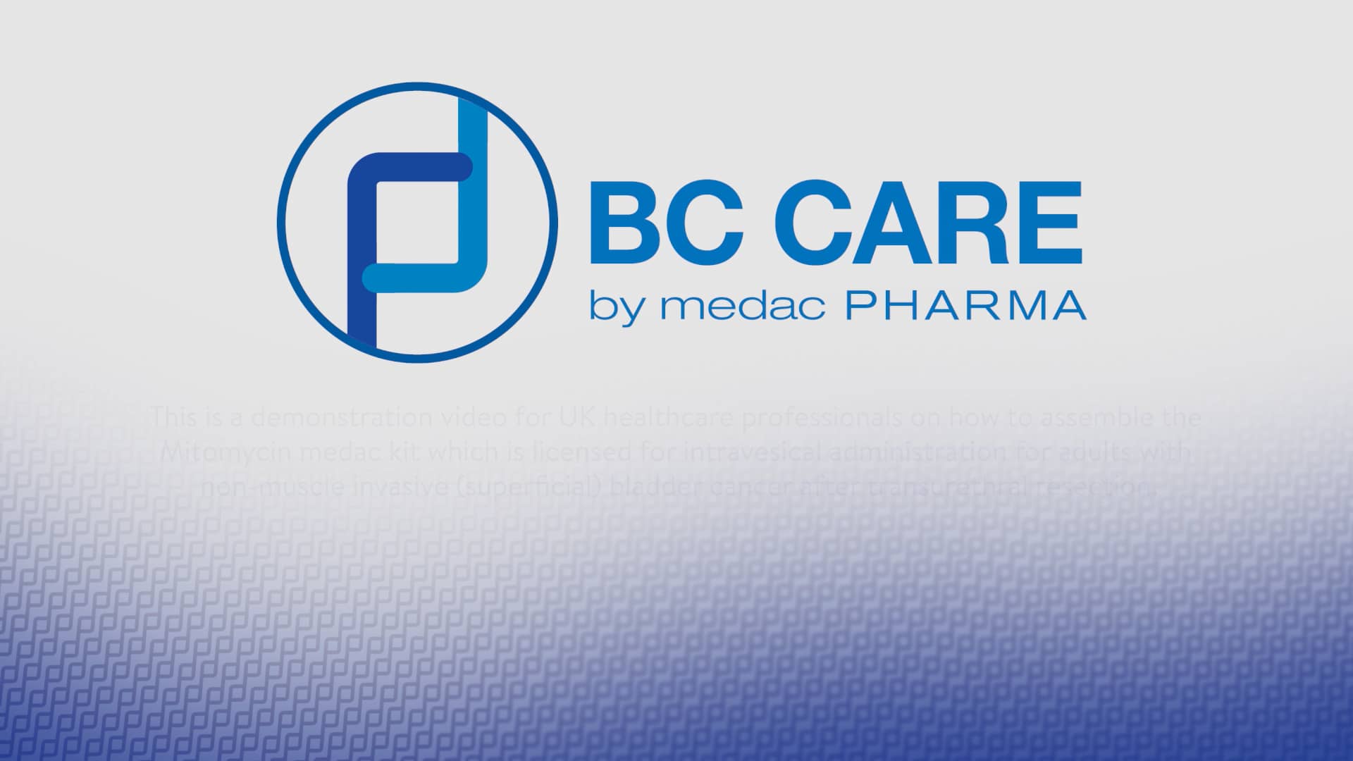 Mitomycin medac Demo Video Mar 2022 on Vimeo