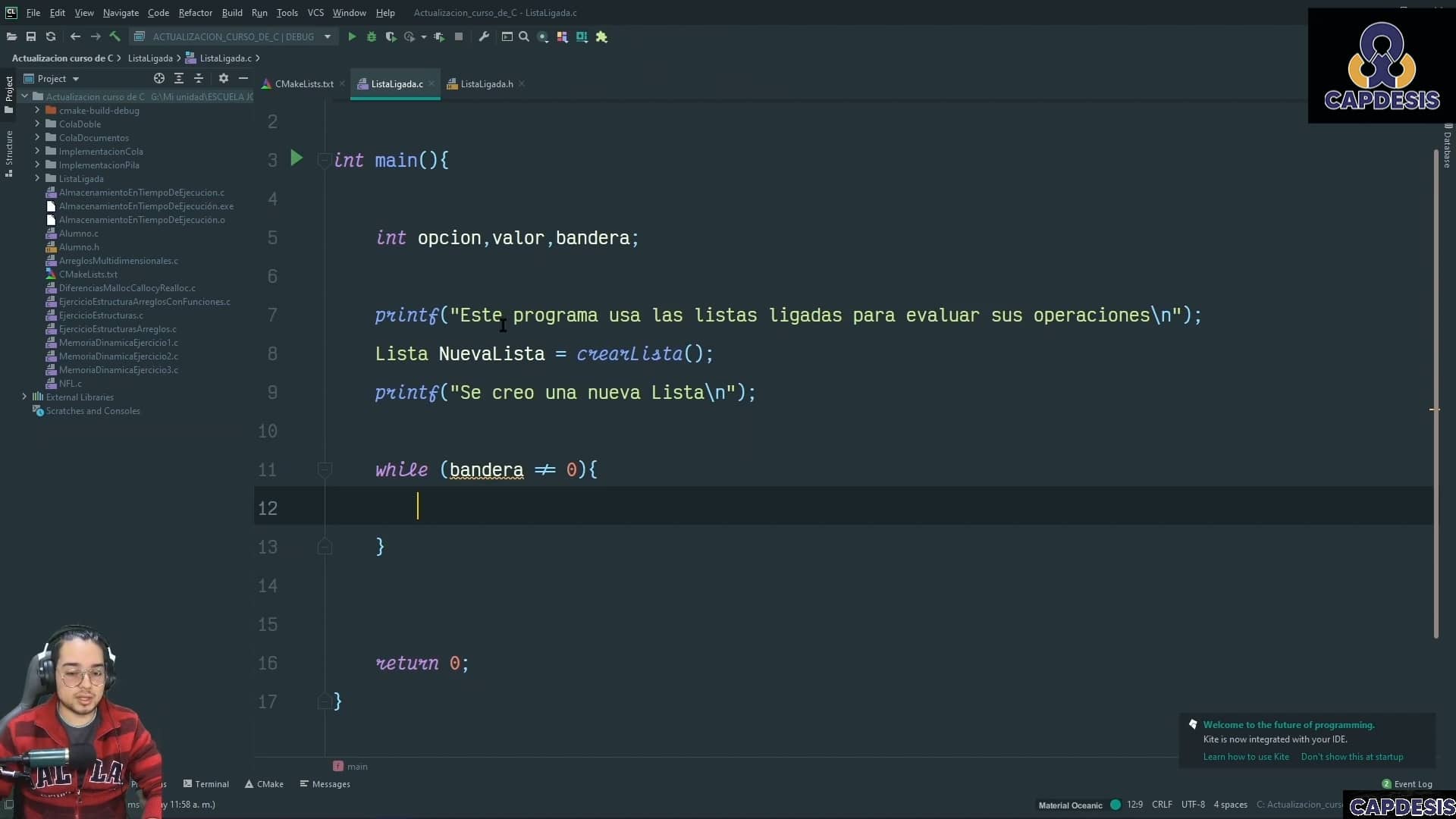 2 Implementación de la Lista Simplemente Enlazada on Vimeo