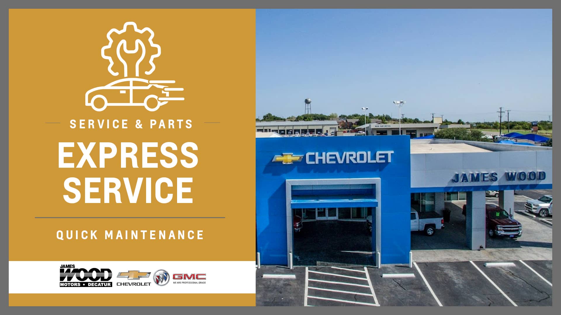 GM Express Service Decatur, TX // James Wood Motors Decatur Service on ...